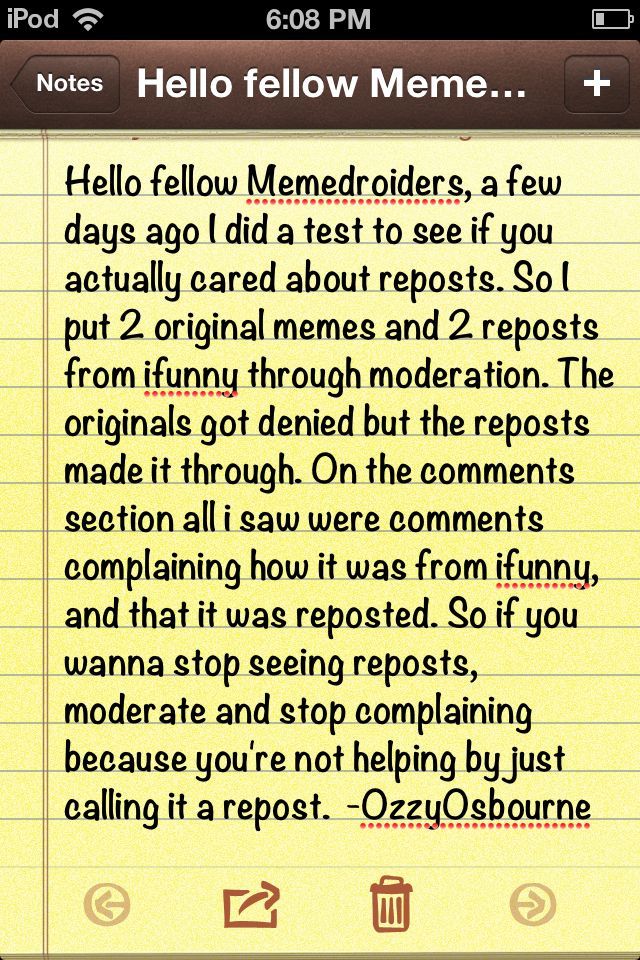 You can't complain if you don't moderate. - Meme by OzzyOsbourne ...