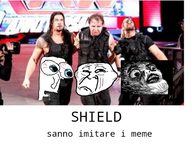 lo shield imita i meme (so che a molti non piacerà ma a me piace ...