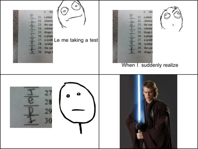 Le Jedi test! - Meme by biohazard5643 :) Memedroid