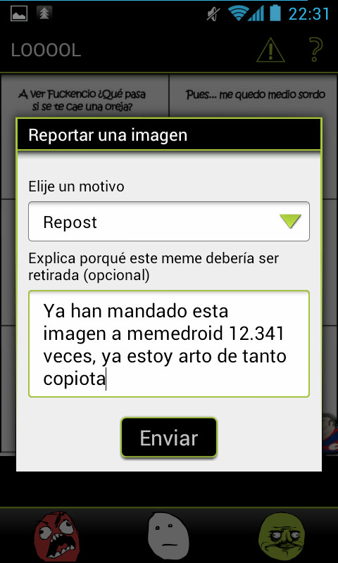 Si ves algo repetido haz esto - Meme subido por ToCarlosWebos :) Memedroid