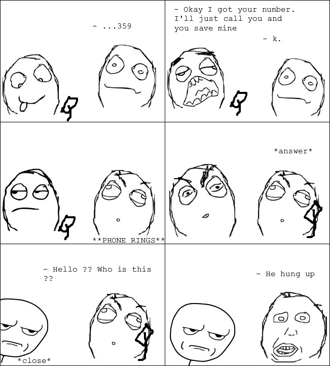 He hung up..! - Meme subido por kishenpadiyar :) Memedroid