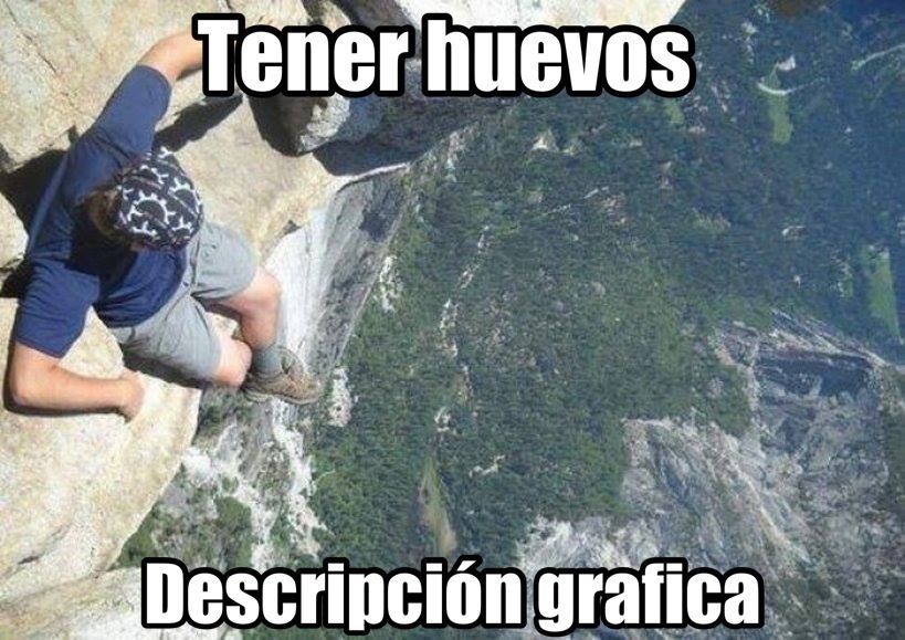 Tener huevos - Meme subido por craftero123/ :) Memedroid