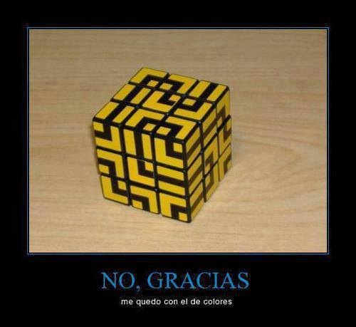 Cubo rubik - Meme subido por armo0801 :) Memedroid