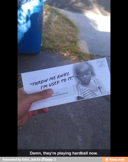 4th comment is getting thrown away! - Meme by superdavis :) Memedroid