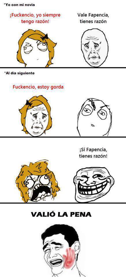 siempre tiene la razon - Meme by feliperv.097 :) Memedroid