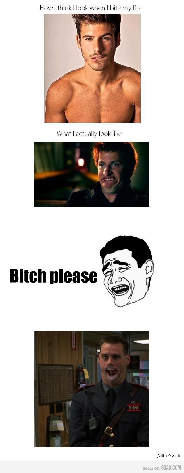 Biting your lip.. - Meme by misterbauer305 :) Memedroid