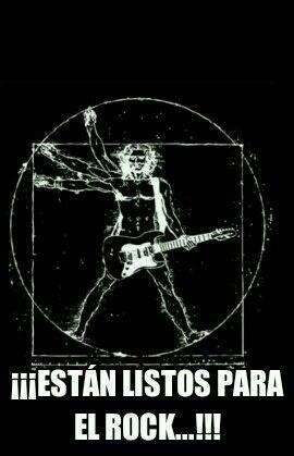 viva el rock - Meme subido por rociotroll15 :) Memedroid