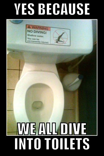 no diving allowed - Meme by saer222222 :) Memedroid