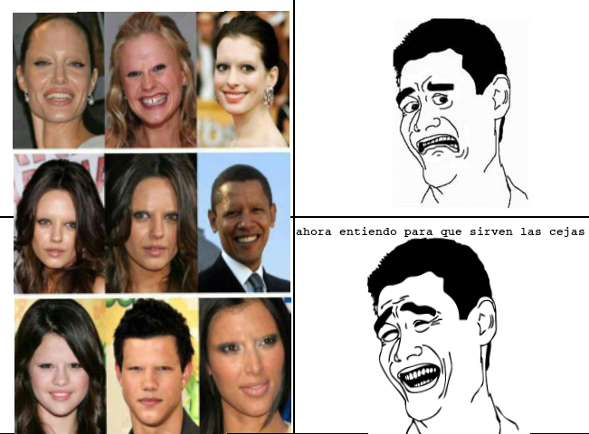 cejas?? - Meme subido por eldhercito98 :) Memedroid