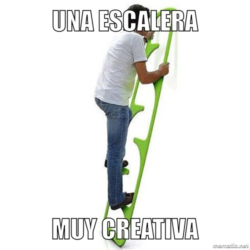 Escalera - Meme subido por pfrb :) Memedroid