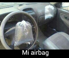 Airbag - Meme subido por soydolphin :) Memedroid