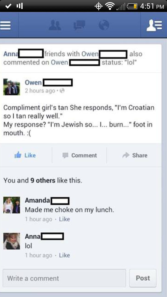 Just another day with my awkward friend... - Meme by amandalowther1985 ...