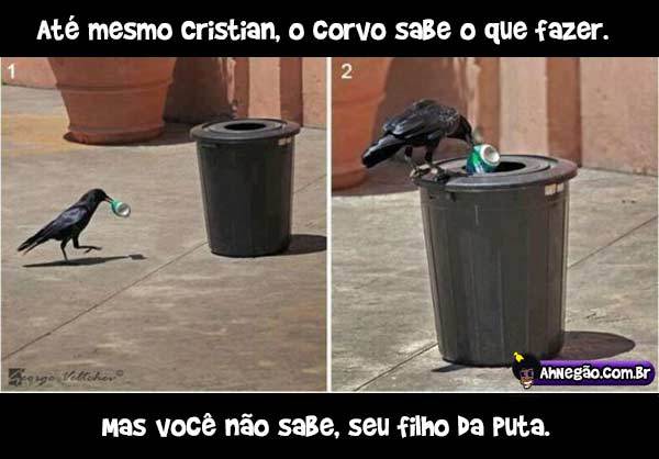 aprenda com o corvo - Meme by melanysss :) Memedroid