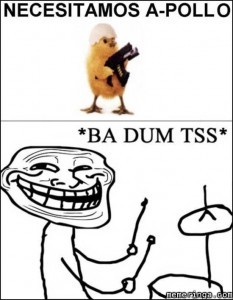 A-pollo! - Meme subido por Sharkboy019 :) Memedroid