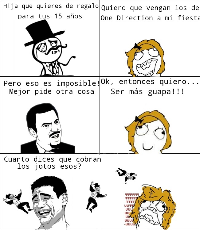 1D vs guapa - Meme subido por marcoadrian :) Memedroid
