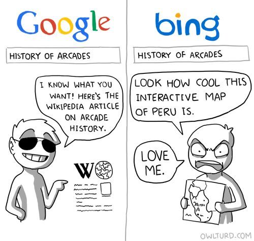 Poor bing. no one uses it - Meme by TheOmegaOperative :) Memedroid