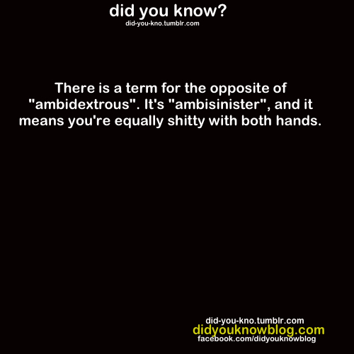 I'm ambisinister - Meme by TheStiffmeister :) Memedroid
