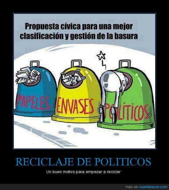 organizar la basura - Meme subido por yo-yo-yo :) Memedroid