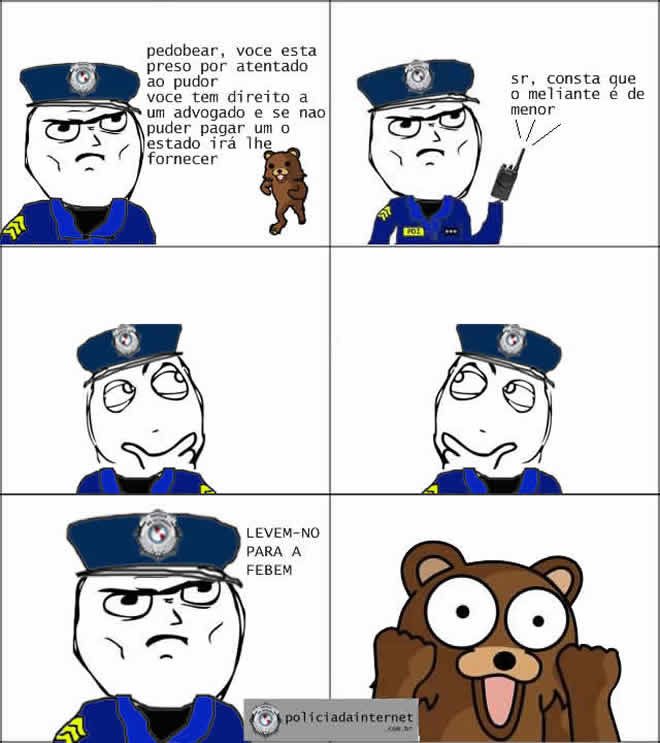 Saga Pedobear®: Febem no pedobear - Meme by shothergames :) Memedroid