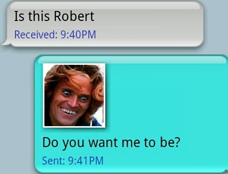 I am now Robert - Meme subido por MrsDrakstopher :) Memedroid