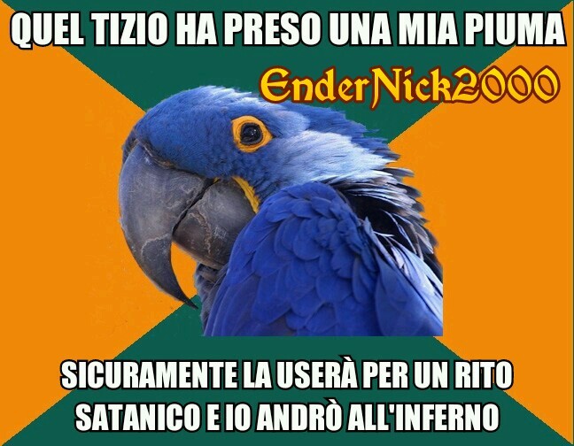 Paranoico! - Meme by EnderNick2000 :) Memedroid