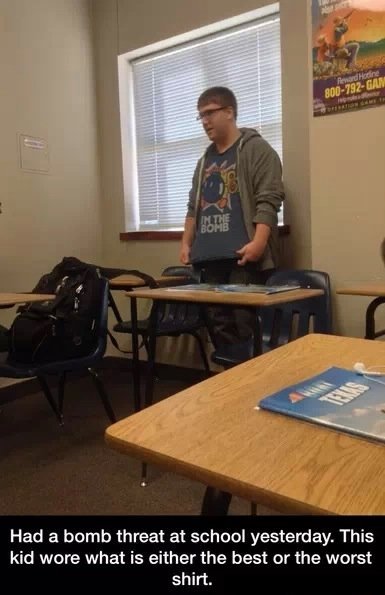 bomb threat - Meme subido por shzball :) Memedroid