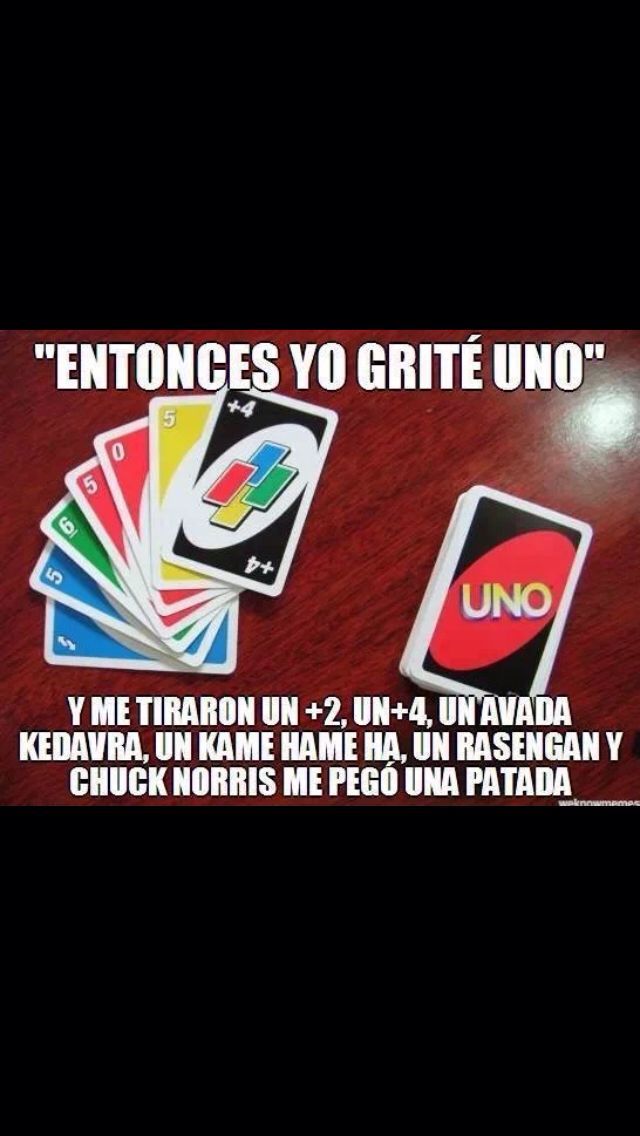Uno - Meme subido por GomitaDeMascar :) Memedroid
