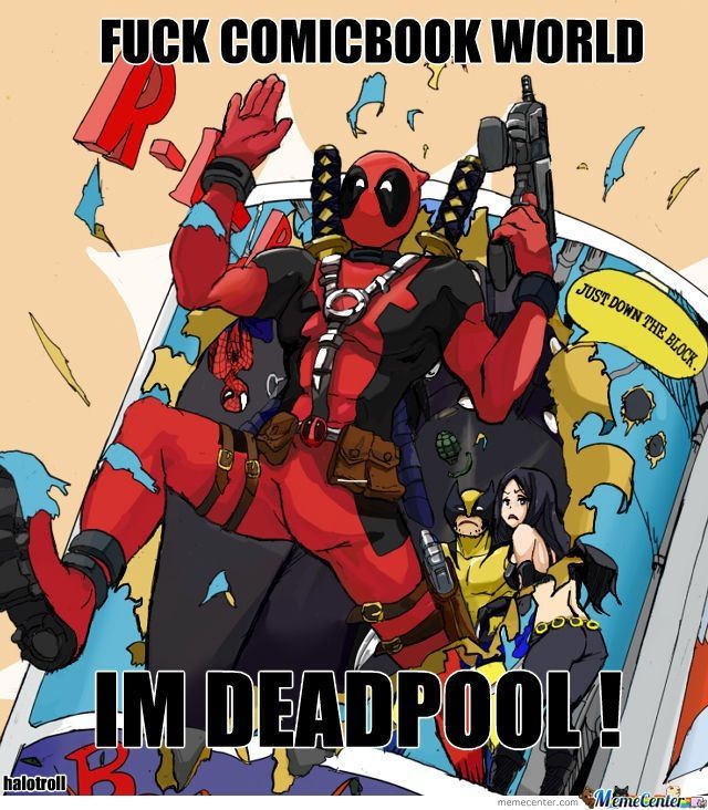 Ohh deadpool :) - Meme by nicklasmalta :) Memedroid