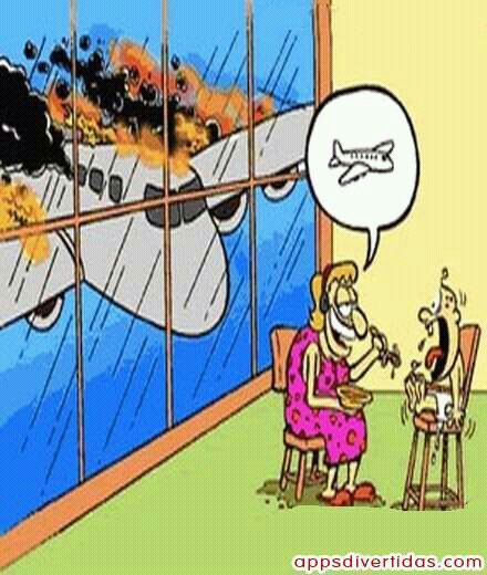 aquí viene el avión - Meme subido por bacagur :) Memedroid