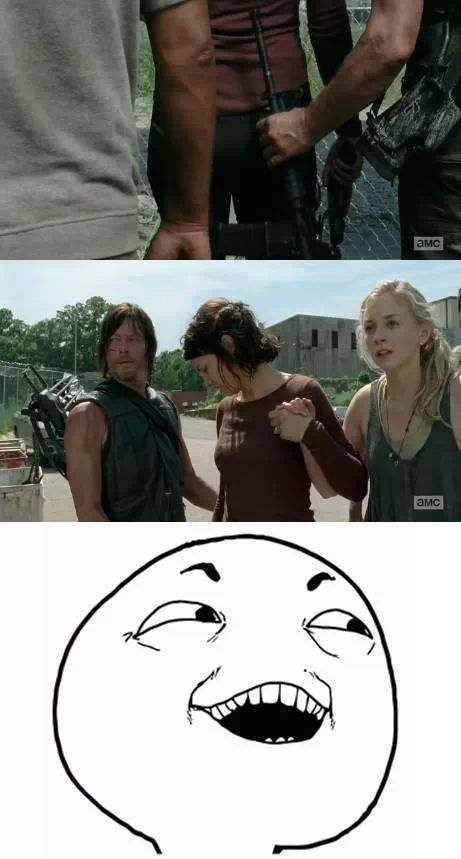 ese daryl es un loquillo !!! - Meme subido por satoshi66638 :) Memedroid