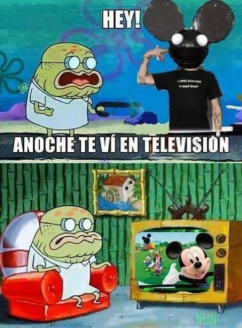 Los 2 ratones mas famosos - Meme subido por Brayan13 :) Memedroid