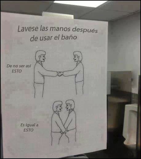 Lavese las manos - Meme subido por u.diazayala25 :) Memedroid