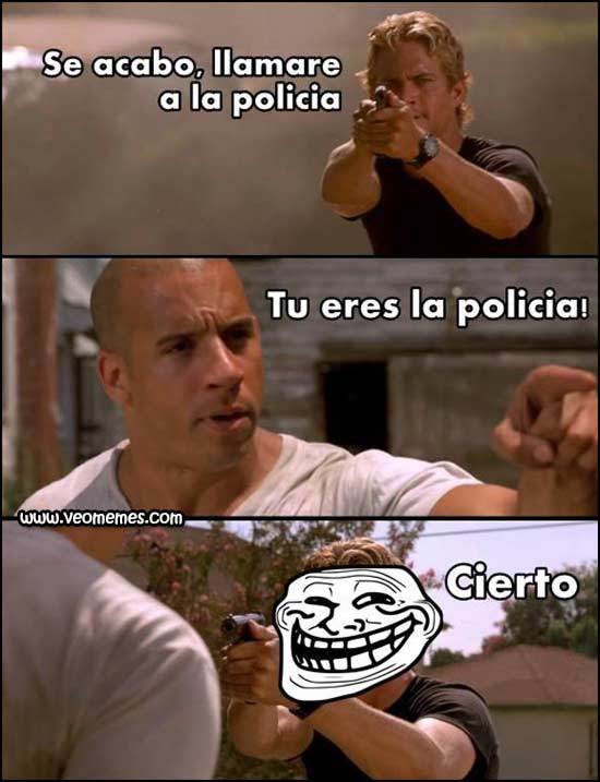 polis lol - Meme subido por Valaluis :) Memedroid