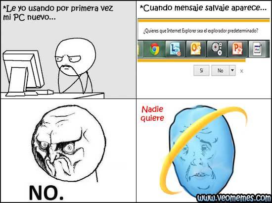 Navegador Predeterminado - Meme subido por panchovilla2001 :) Memedroid