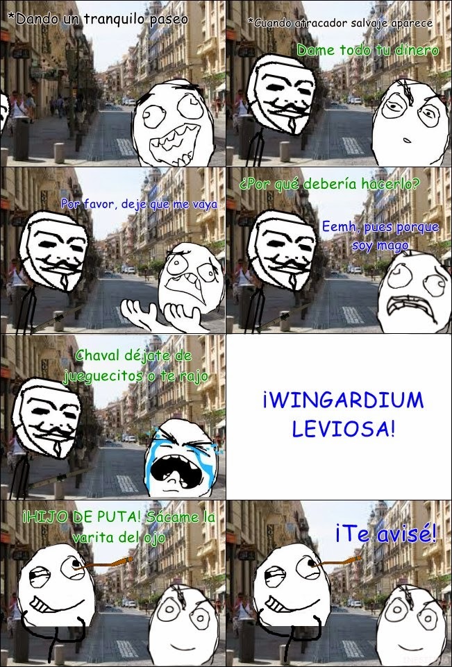 ¡Wingardium Leviosa! - Meme subido por inesiiina :) Memedroid