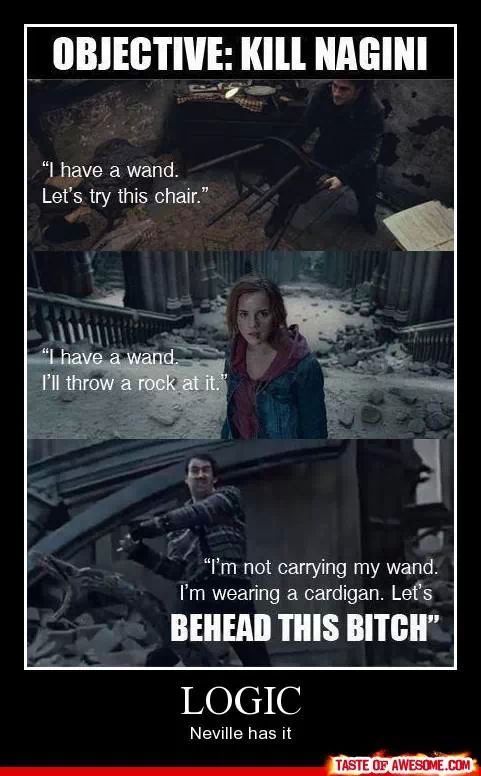 No one messes with neville - Meme by xtremeburnernach :) Memedroid