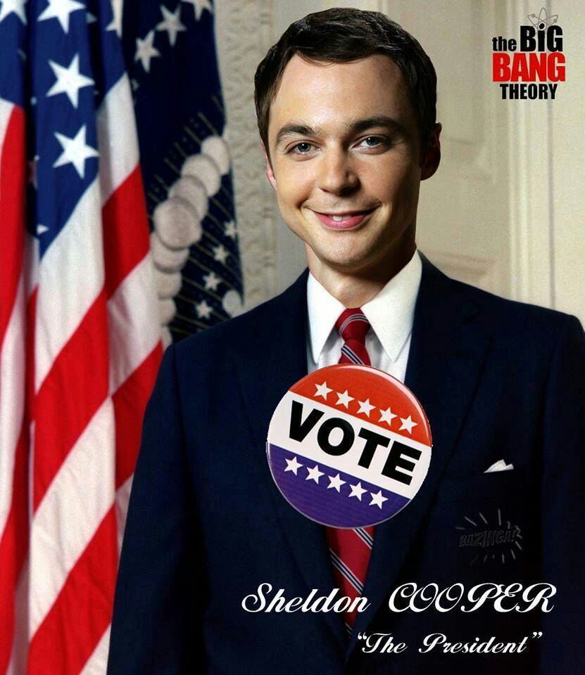 Vote pr sheldon jajajaj - Meme subido por Felipe XD :) Memedroid