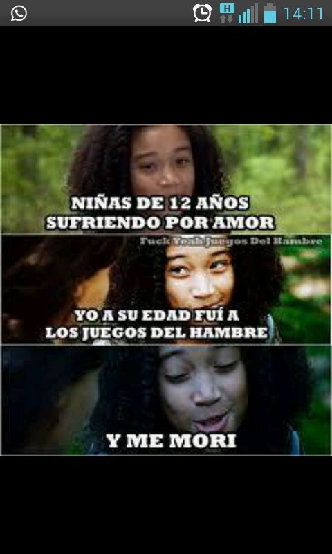 Rue - Meme subido por Lugi :) Memedroid