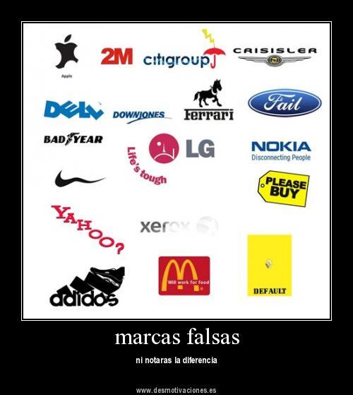 marcas falsas - Meme subido por anderb66 :) Memedroid