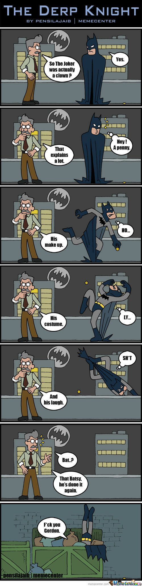 Derp Batman Memes The Batman On Instagram: “Batfleck V Pennywise