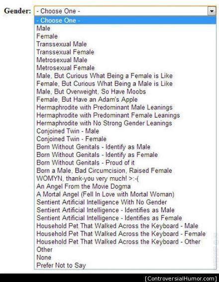 gender - Meme by tuxver :) Memedroid