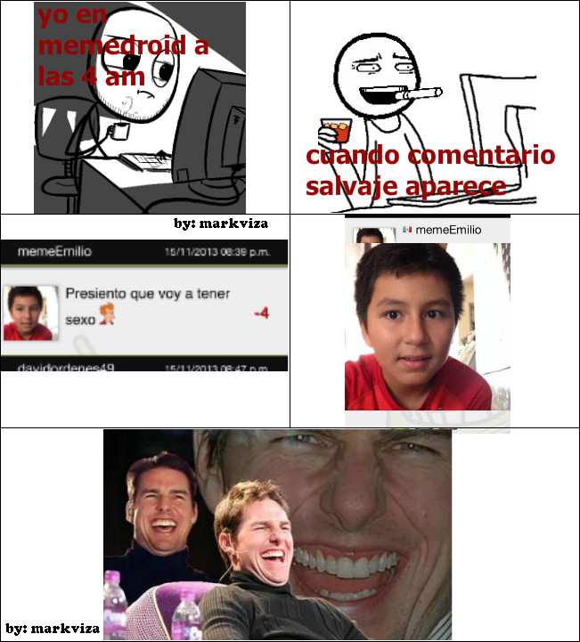 ese emilio es todo un loquillo - Meme subido por markviza :) Memedroid