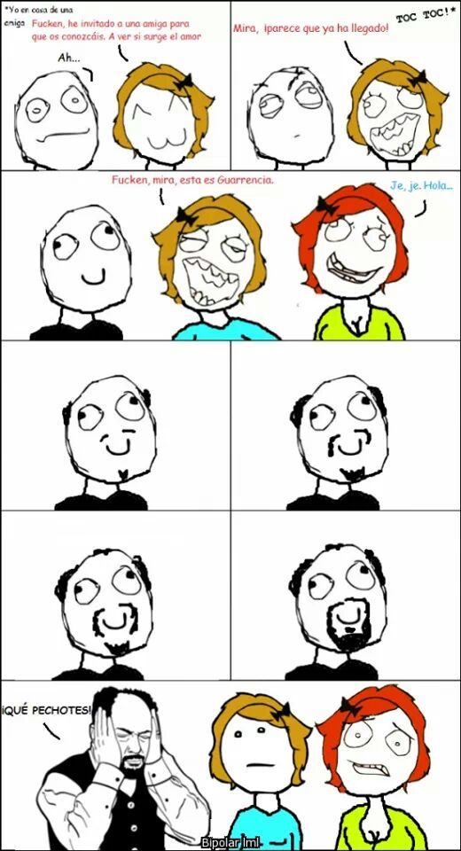 que pechotes, ufffff - Meme subido por FreePeople :) Memedroid