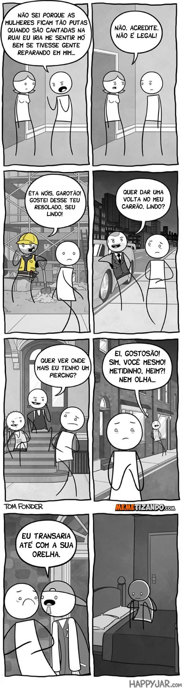 Assédio . Vai dizer que você nunca foi assediado (a). - Meme by ...