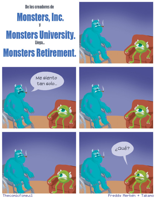 Monster inc - Meme subido por perromalo :) Memedroid