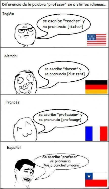 pronunciación perfecta - Meme subido por maxeneros20000 :) Memedroid