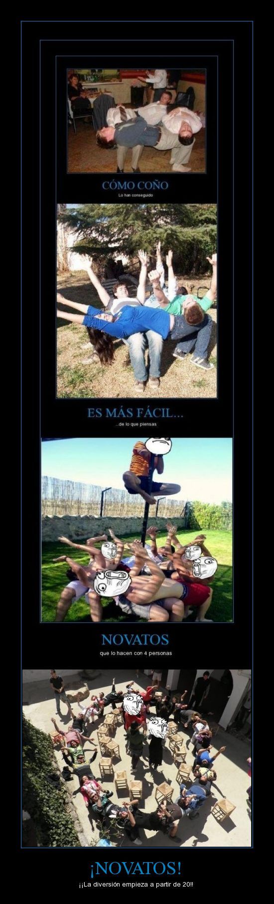 Novatos - Meme subido por lqlorey1983 :) Memedroid