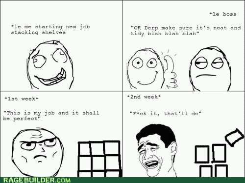 first day at job - Meme by kadam1988 :) Memedroid