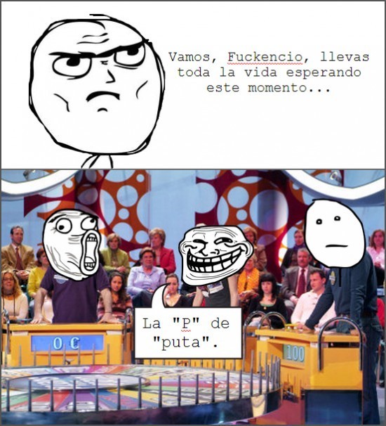 La ruleta de la suerte - Meme subido por guti23400 :) Memedroid