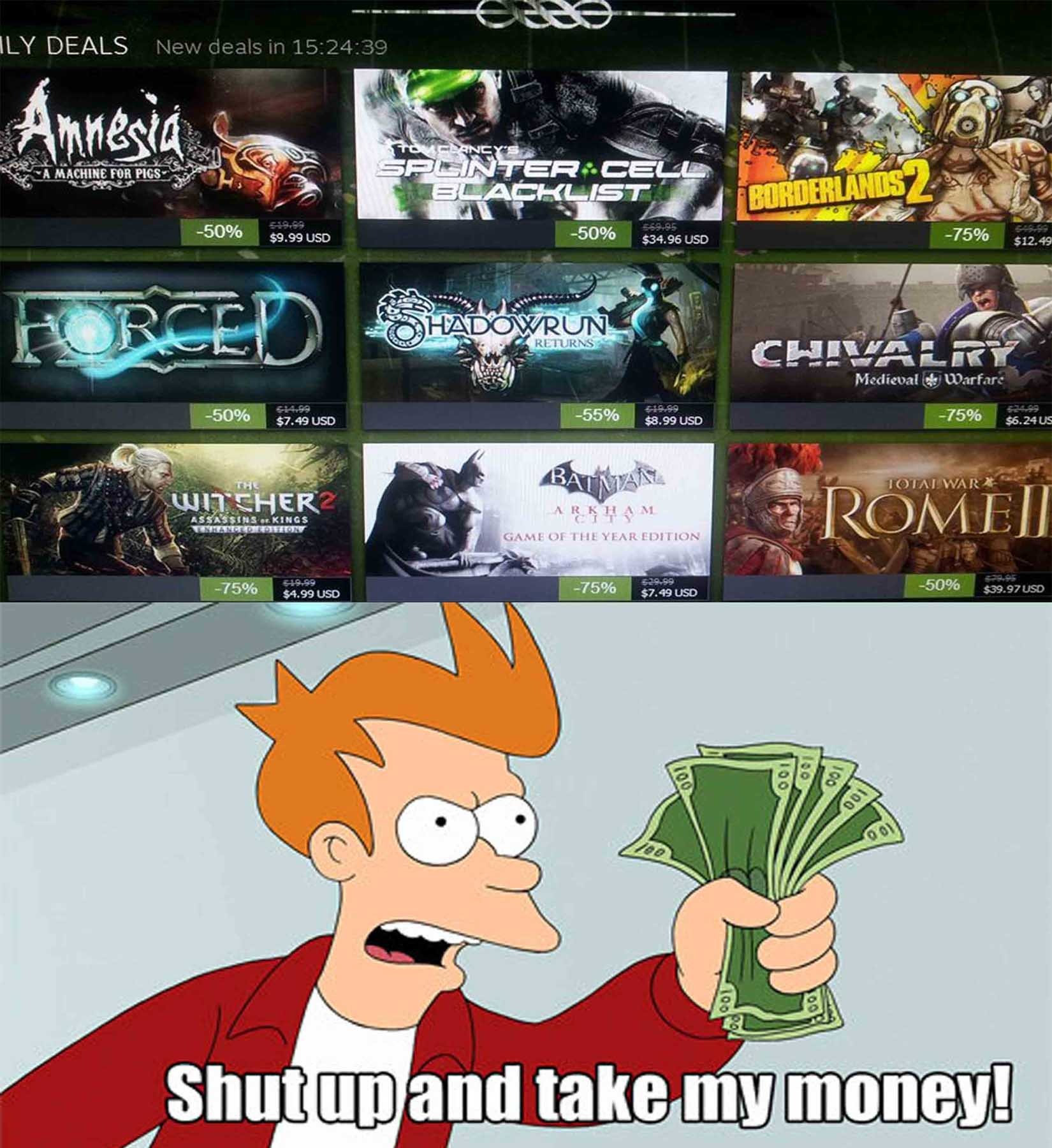 Steam! Why you do dis? - Meme by gabbymaher24 :) Memedroid